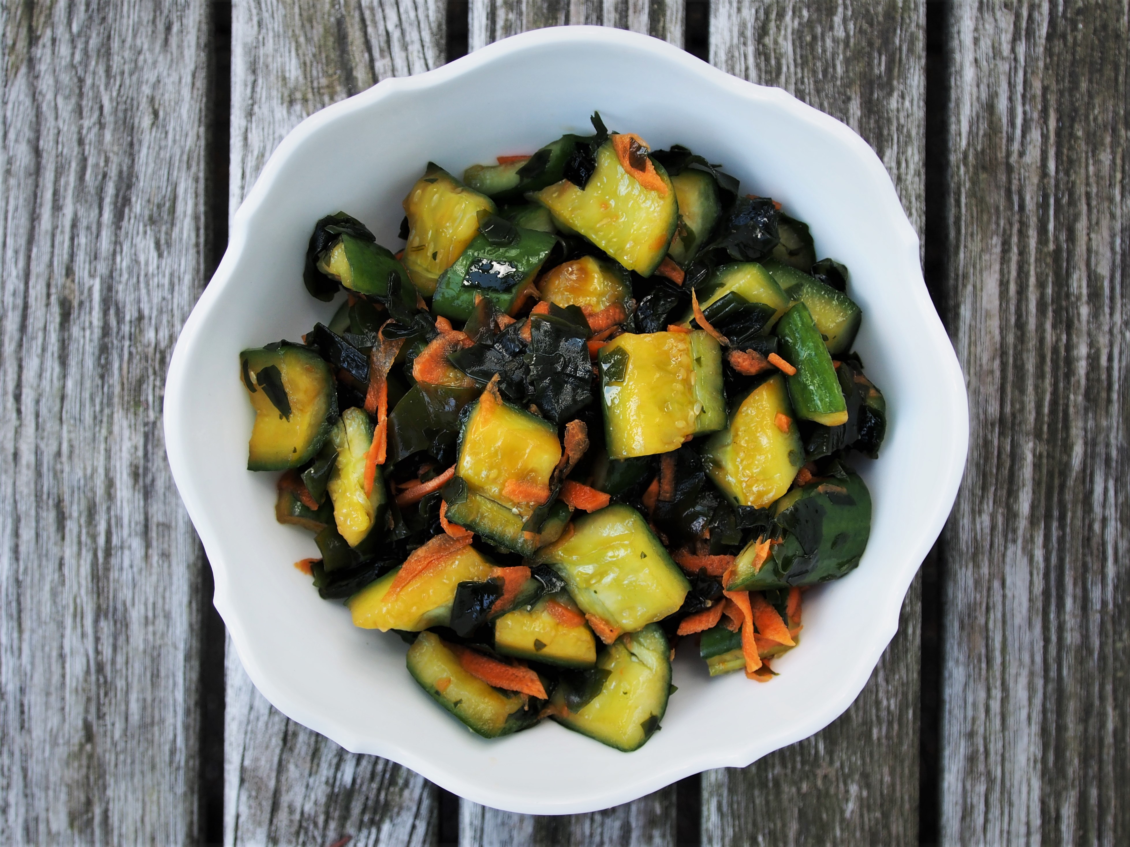 KYURI ZUKE – The Weathered Grey Table